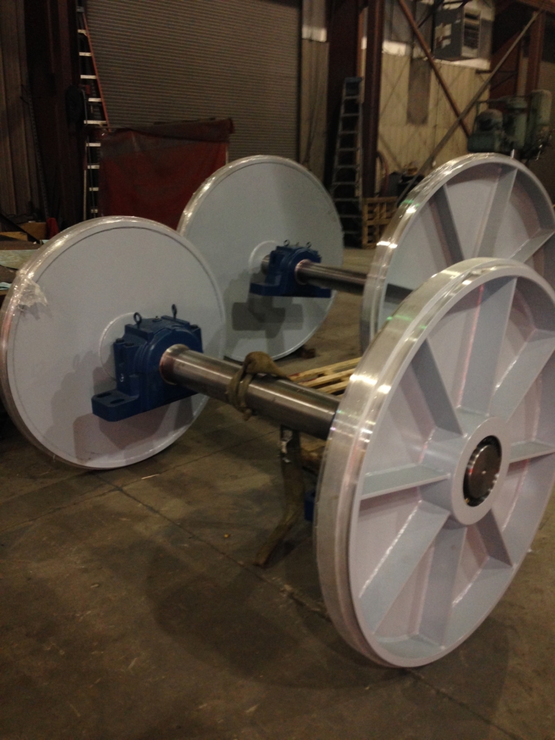 large fabricated wheels - Barron Machine & Fabrication